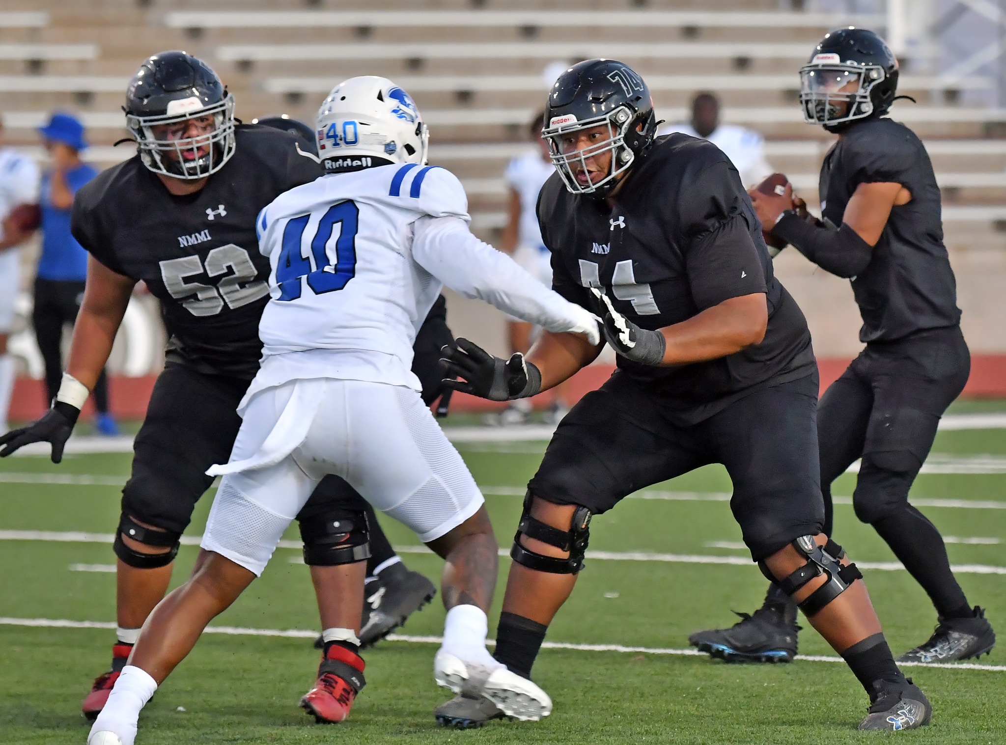 Oliver Soukup wins home coaching debut for NMMI Broncos football team ...