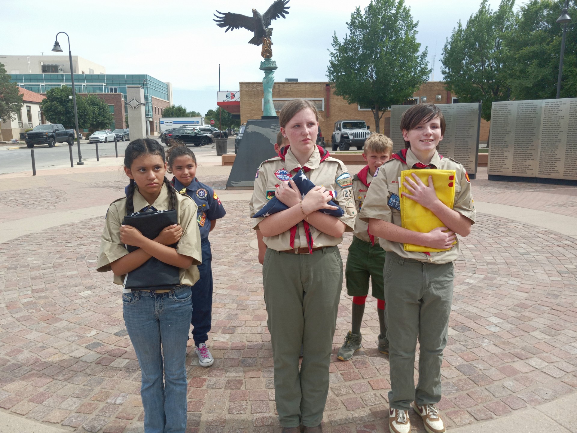 Artesia Garden Club and City of Artesia honor Blue and Gold Star ...